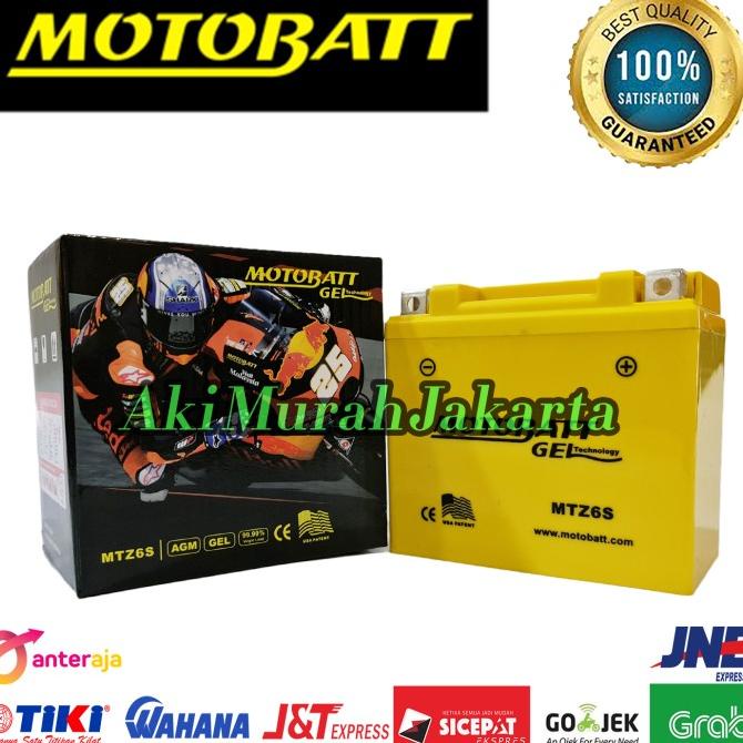 Jual Aki Motor Yamaha Nmax Motobatt Mtz6S Aki Gel / Aki Kering Debezzz | Shopee Indonesia