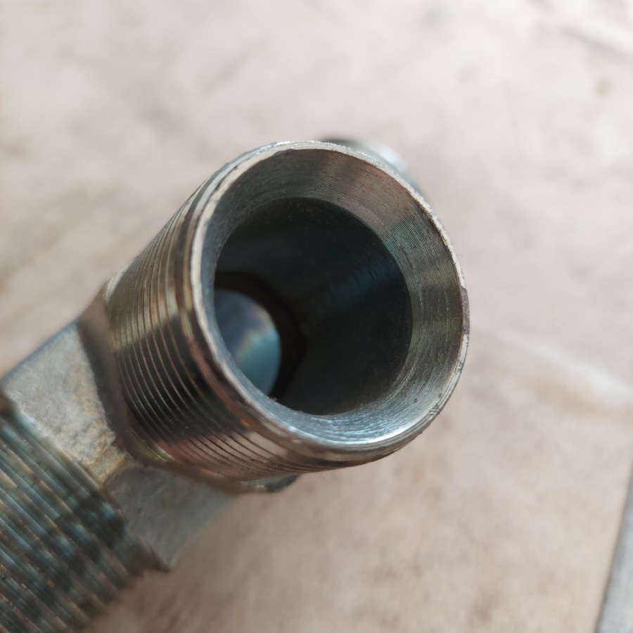 Jual NEPEL TEE HYDRAULIC HIDROLIK 1 INCH | Shopee Indonesia