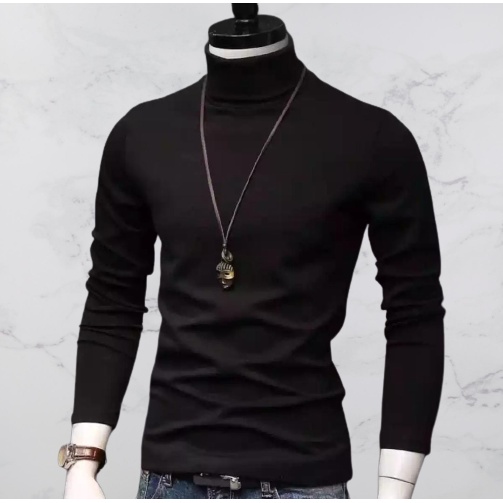 Jual Kaos turtleneck pria lengan panjang - Kaos rib kerah tinggi polos ... Jual Kaos turtleneck pria lengan panjang - Kaos rib kerah tinggi polos ...