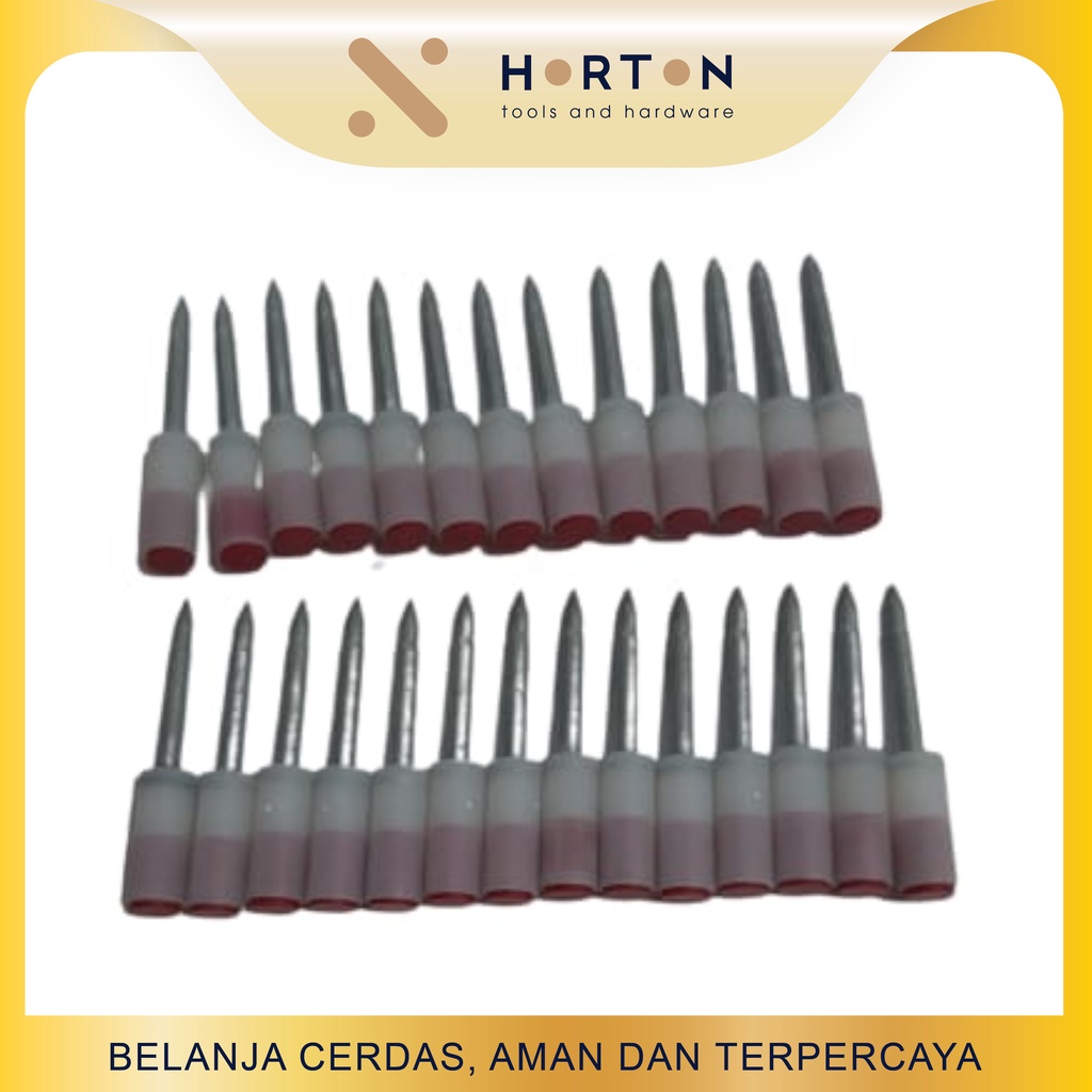 Jual Paku Stamset / Refill Pin Ramset Beton Baja / Paku Mini Tembak ...