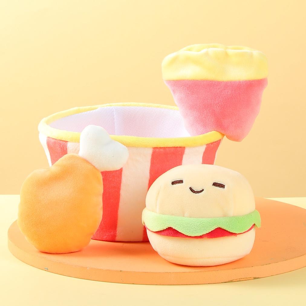 Jual MINISO BONEKA BANTAL MAINAN MEWAH BURGER LUCU BONEKA ANAK LEMBUT ...