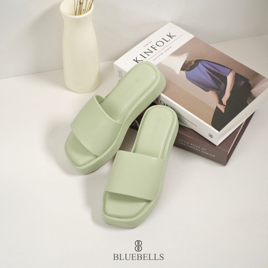 Jual Bluebells CHELSEA Sendal Platform Slop Wanita Lucu Kekinian ...