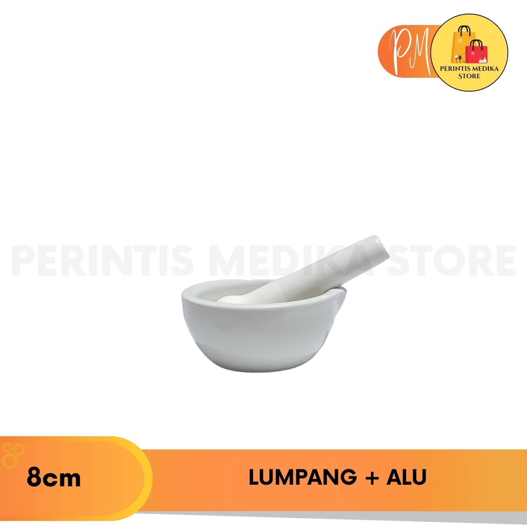 Jual Mortir + Alu 8cm / Ulekan Obat diameter 8cm / Lumpang / Mortar ...