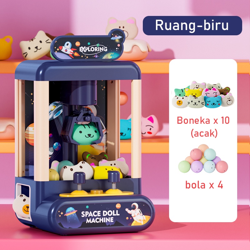 Jual JOJOTOY Claw Machine Toy Mesin Capit Mini Mainan Claw Game Mainan ...