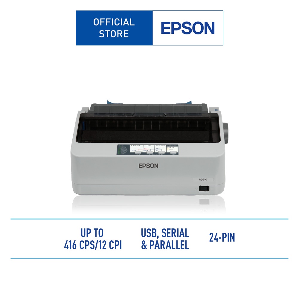 Jual Epson Printer LQ-310 Dot Matrix Printer 24 Pin | Shopee Indonesia