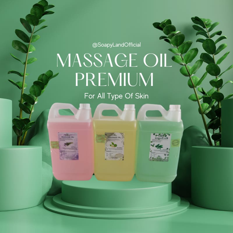 Jual (BPOM) 5 Liter Massage Oil Aromatic Minyak Pijat Urut Salon dan Spa Refleksi Merek Souvens ...