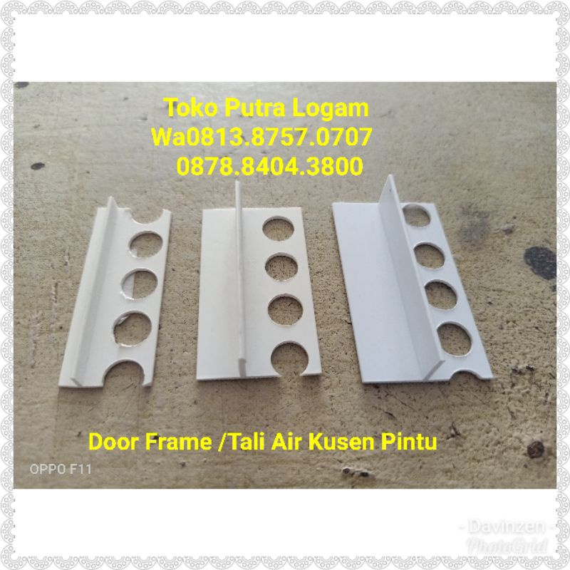 Jual Door frame tali air kusen PVC UPVC 5mm perdus 100btg | Shopee ...
