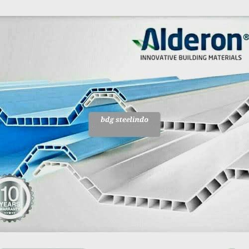 Jual Alderon 830 double layer white doff / atap uPVC830 2 lapis ...