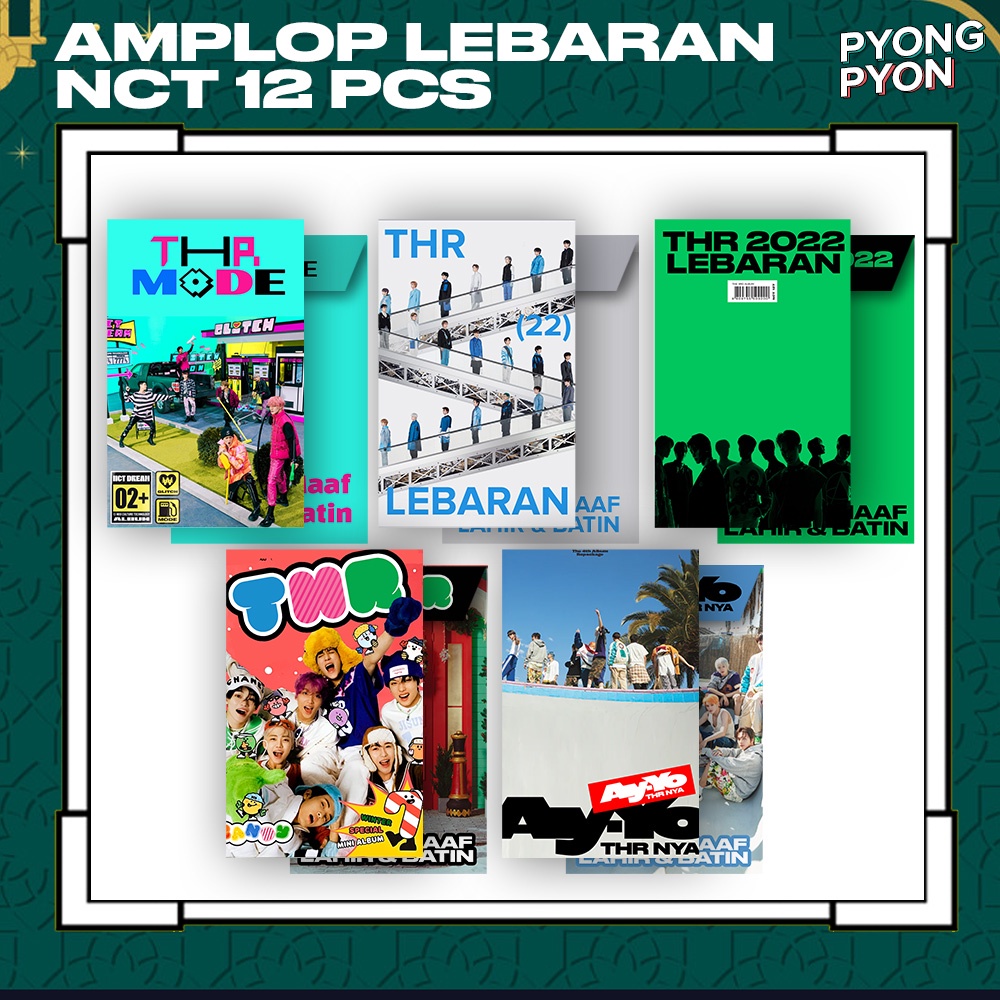 Jual [READY STOCK] AMPLOP LEBARAN NCT CANDY AY-YO- GLITCH MODE UNIVERSE ...