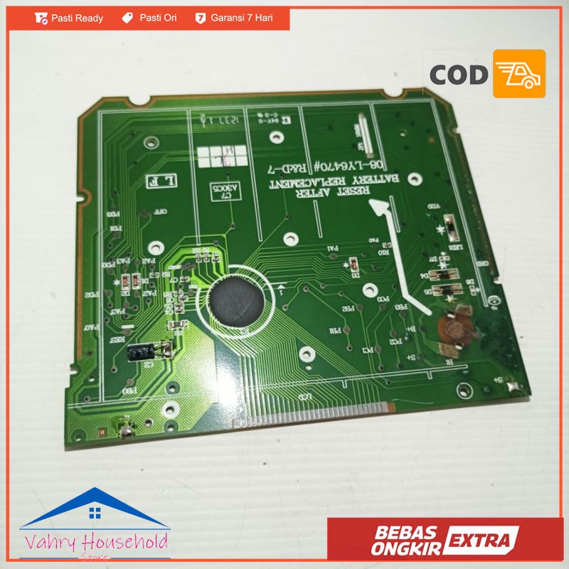 Jual PCB MODUL MESIN CALCULATOR KALKULATOR CASIO GX-12S GX 12 S ...