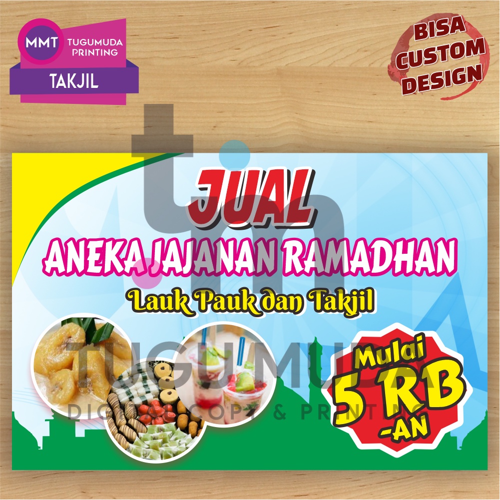 Jual Cetak Spanduk|Banner|MMT - WARUNG TAKJIL-BUKA PUASA-KOLAK-GORENGAN ...