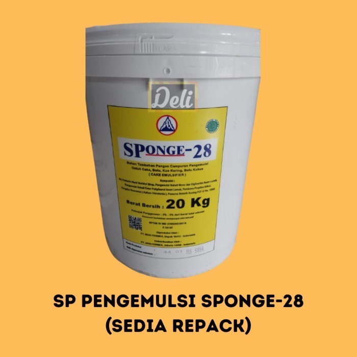 Jual SP SPonge-28 Pengemulsi Kue Timbangan Sponge 28 Repack 500gr ...