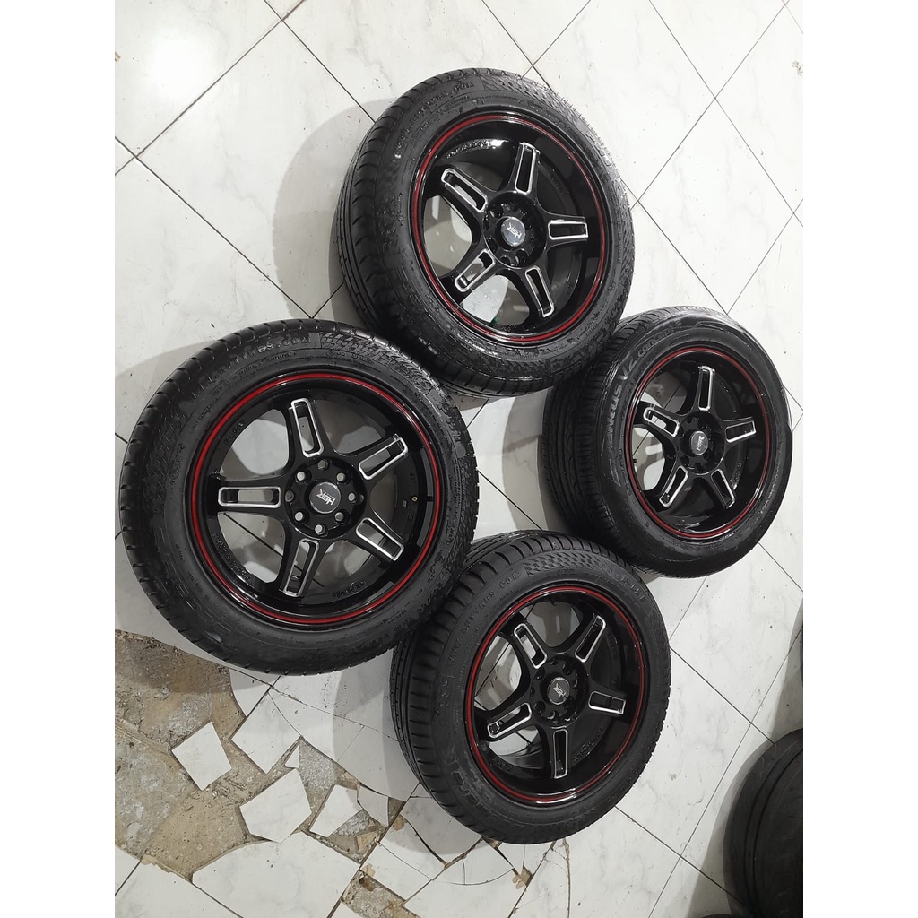 Jual VELG MOBIL BEKAS RING 16 HSR RUPAT R16X7 8X100/114,3 ET 45 B/R 205 55 PNP AVANSA LIVINA ...