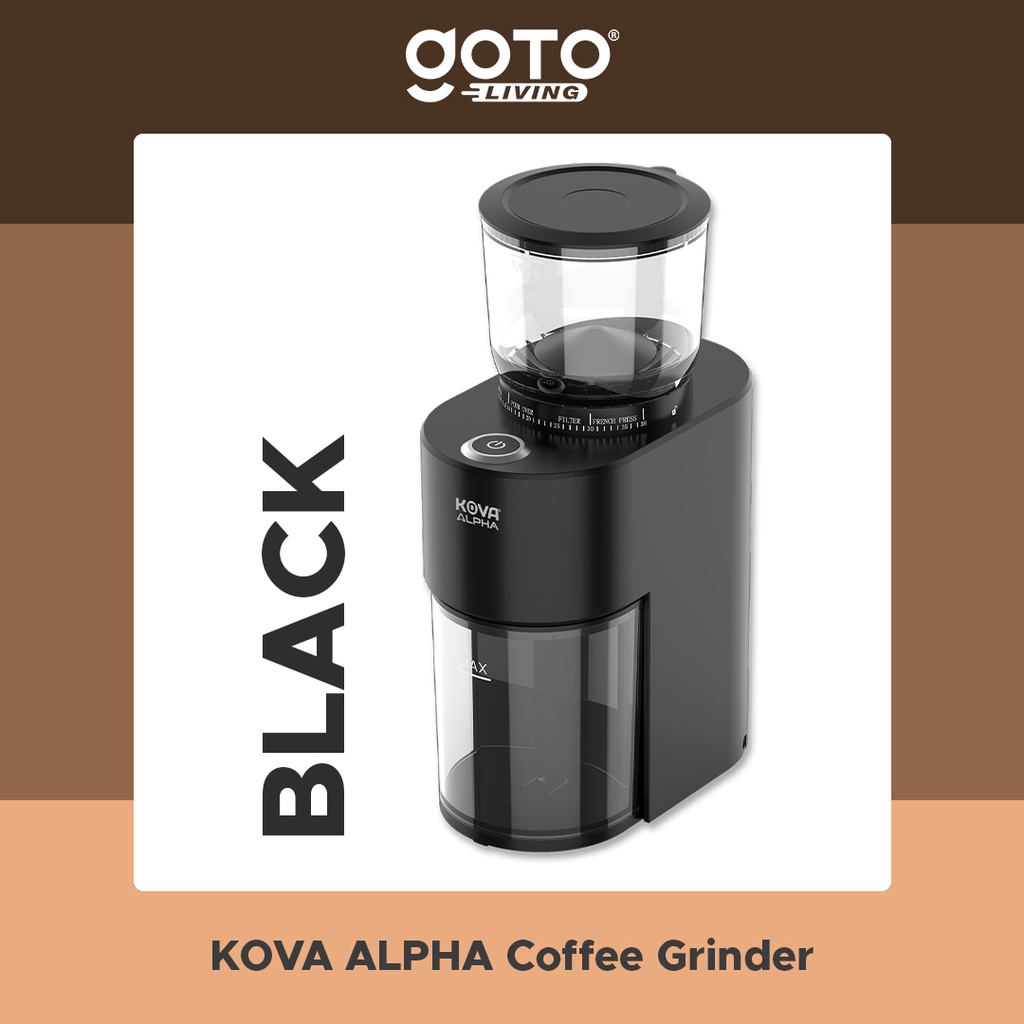 Jual Kova Alpha Coffee Grinder Electric Mesin Giling Biji Kopi Elektrik ...
