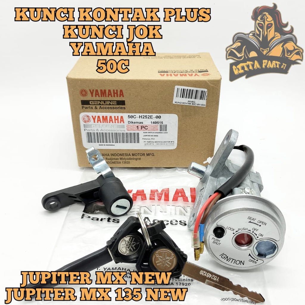 Jual KUNCI KONTAK SET ASLI ORIGINAL YAMAHA 5OC JUPITER MX NEW KUALITAS ...