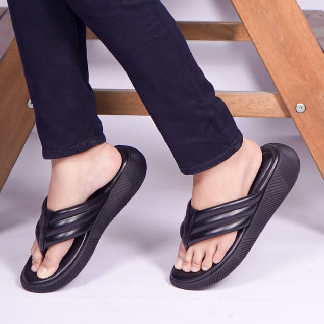 Jual Sendal Wanita Wedges Model Jepit Terbaru | Shopee Indonesia