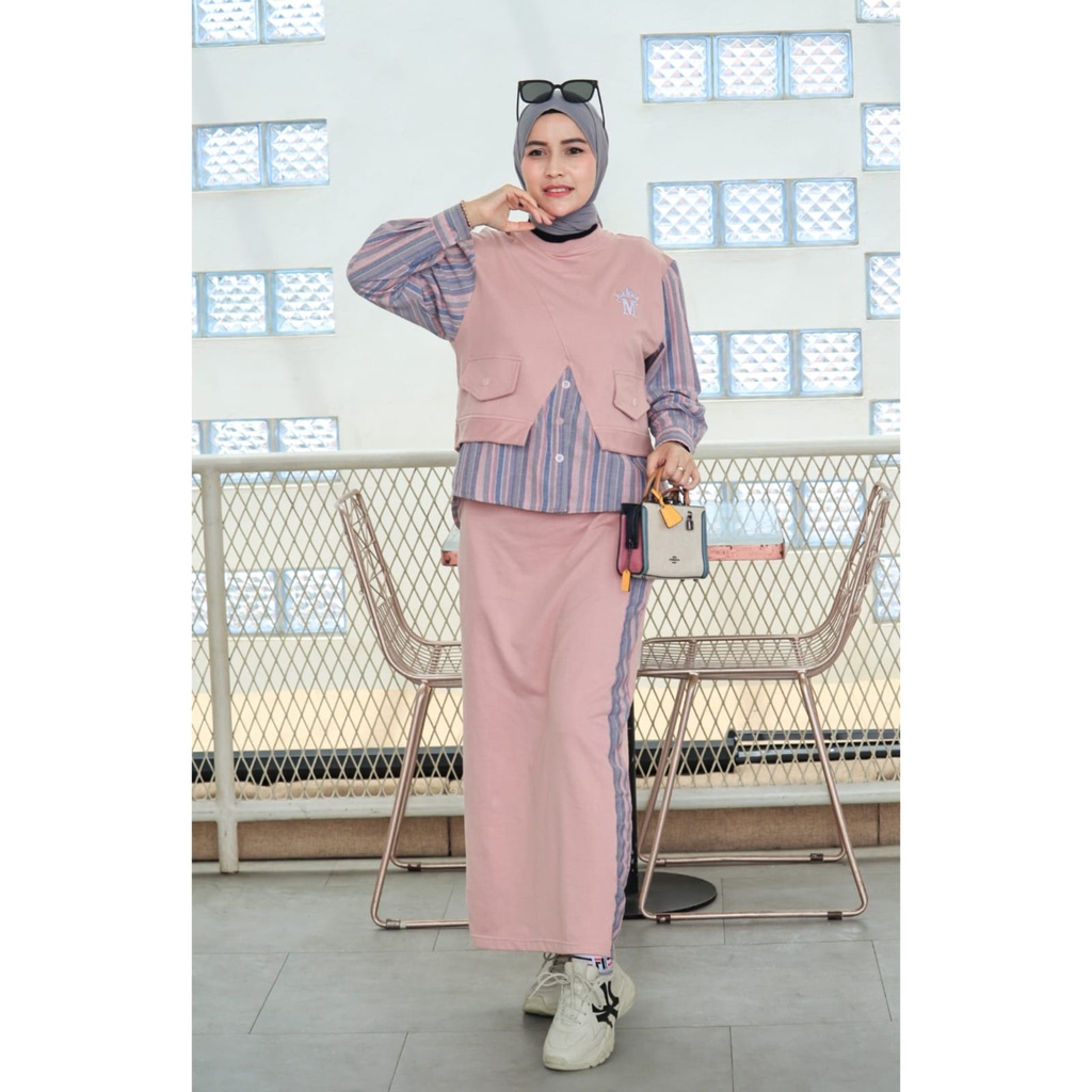 Jual Mmaayra - Rana Set | Oneset atasan rok fashion wanita baju lebaran ...
