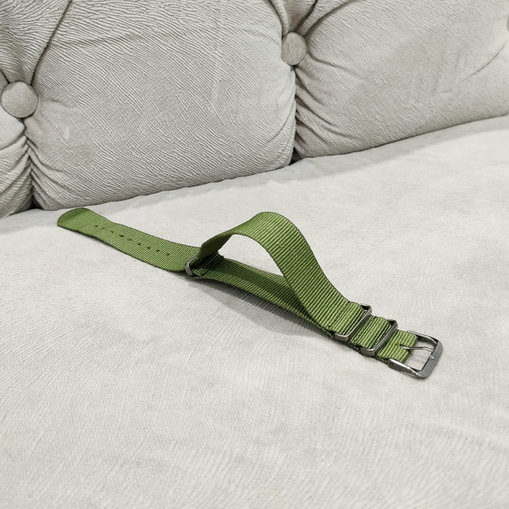 Jual ST Tali Jam Tangan Pria Wanita Import / Tali Jam Nato Kanvas Nylon ...