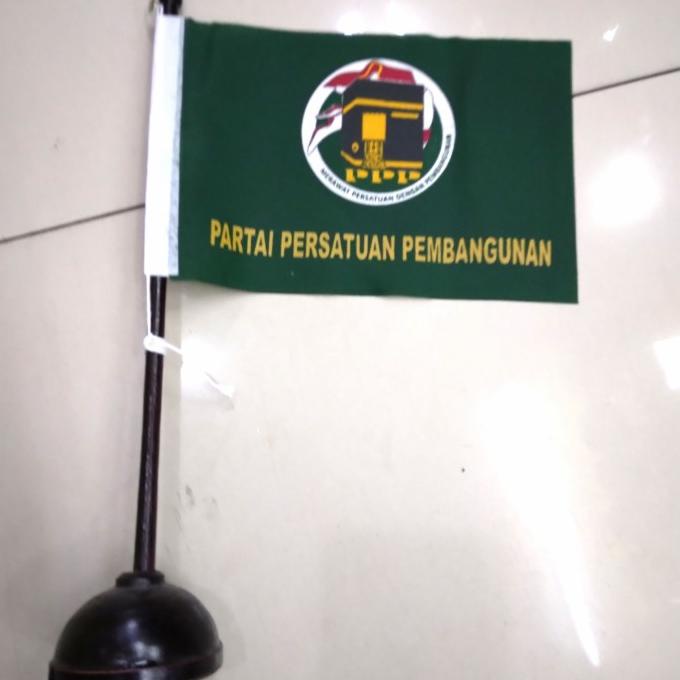 Jual Bendera PPP logo baru untuk dimeja kantor | Shopee Indonesia