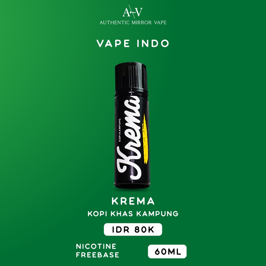 Jual Krema Kopi Kampung 60ML by Vape Indo 100% Authentic - LF | Shopee ...