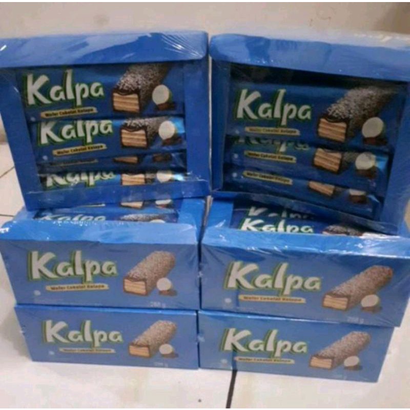 Jual Kalpa Wafer Chocolate Kelapa box | Shopee Indonesia