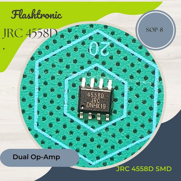 Jual JRC4558D SOP8 SMD | Shopee Indonesia