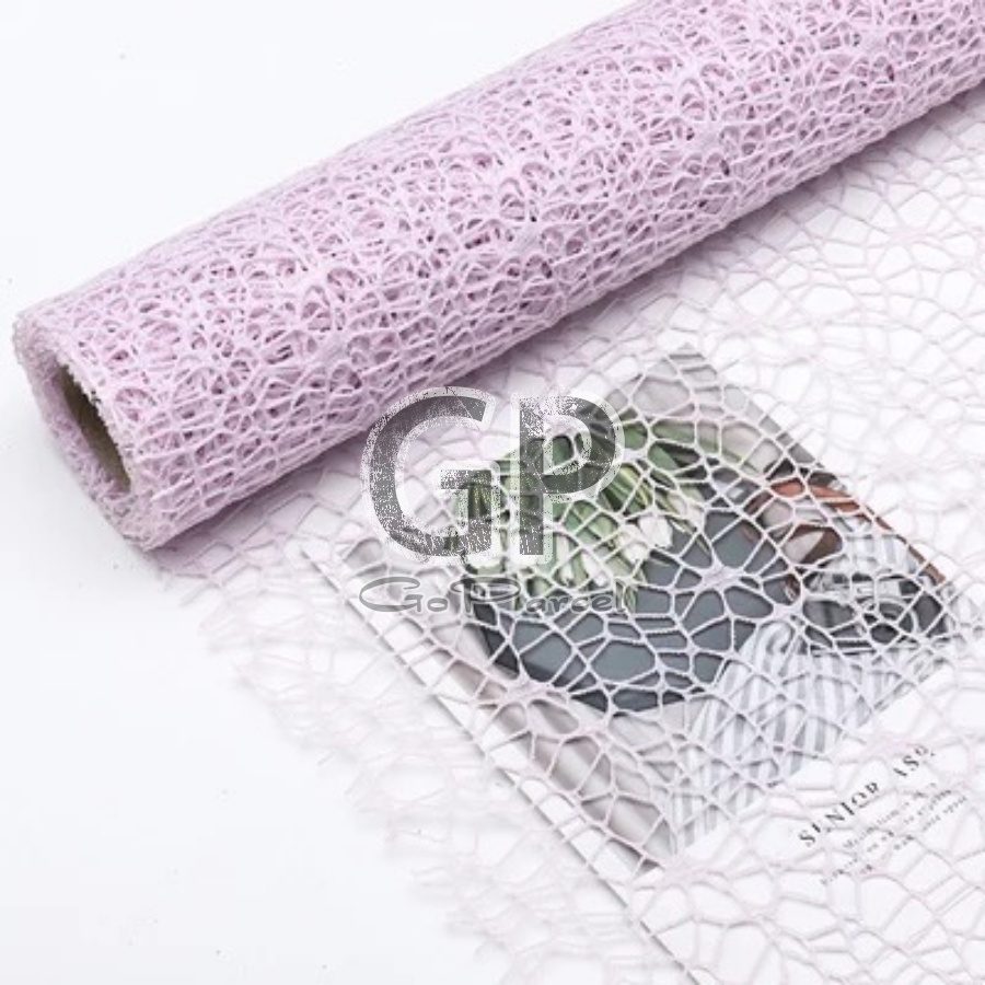 Jual ( Yard 50x70 ) KOREAN JACQUARD NET - POLINET MESH JARING BESAR 50 ...