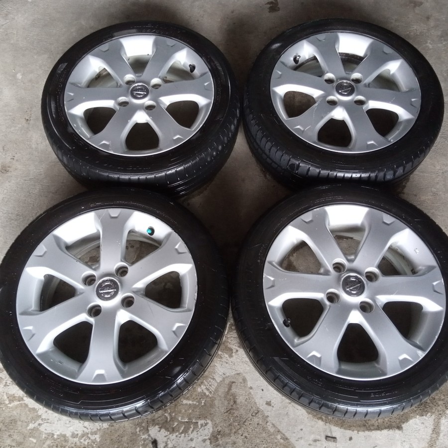 Jual VELG MOBIL SECOND STANDAR LIVINA RING 16 PCD 4X114,3 + BAN HK ...