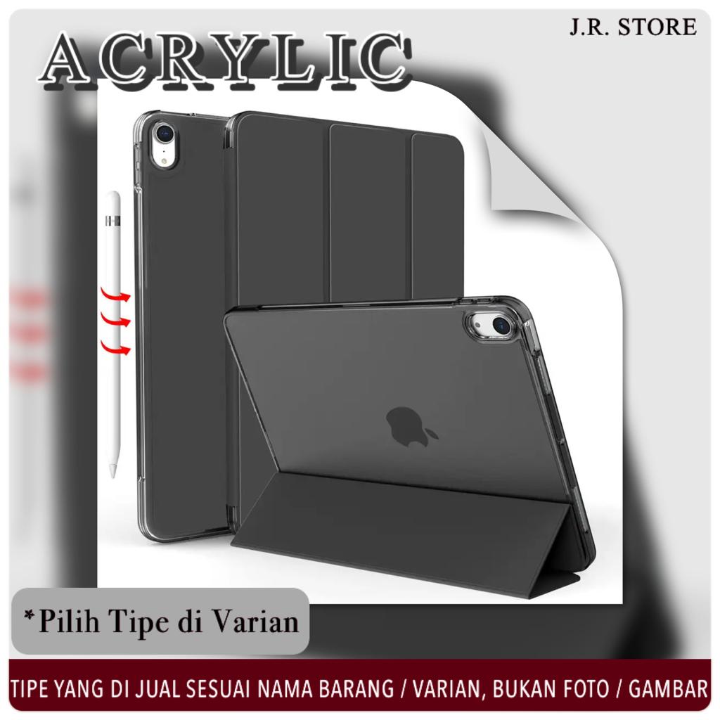 Jual MATTE ACRYLIC FLIP CASE IPAD MINI 7 (A17 Pro) / MINI 6 5 4 / IPAD 11 (A16) 10 9 8 7 6 5 ...