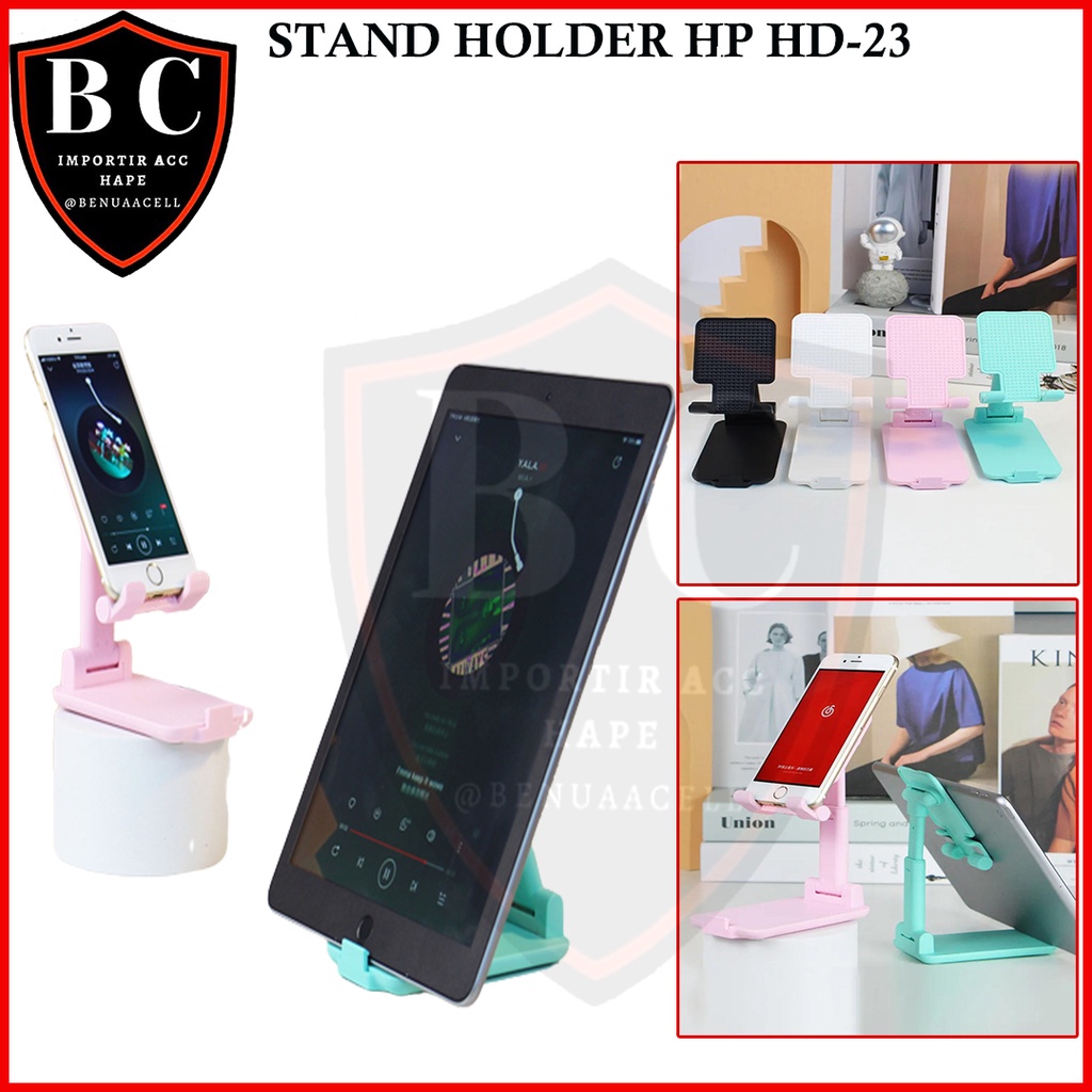 Jual STAND HOLDER HP - HOLDER STAND HP - FOLDING DESKTOP PHONE STAND ...
