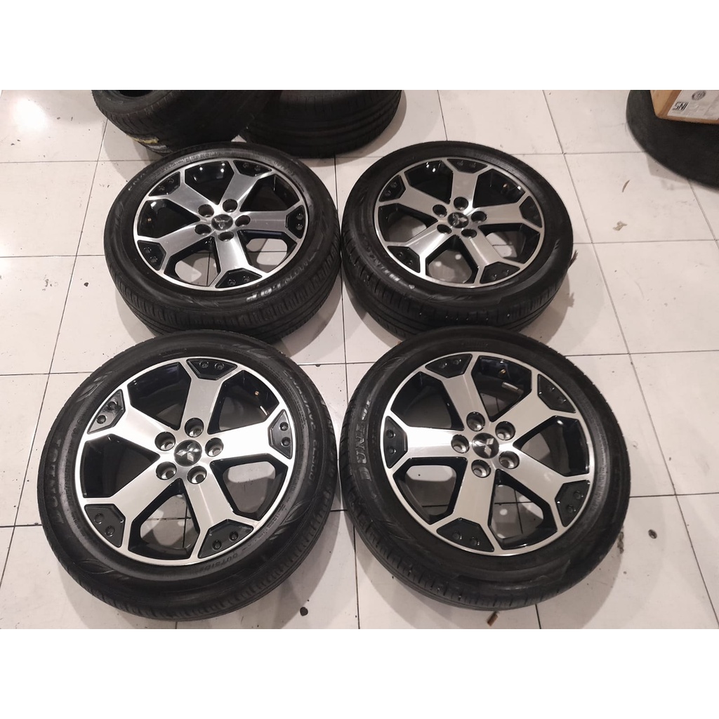 Jual Velg Mobil Seken Oem Xpader Ring 17 Baut 5x114 + Ban Dunlop 205 55 ...