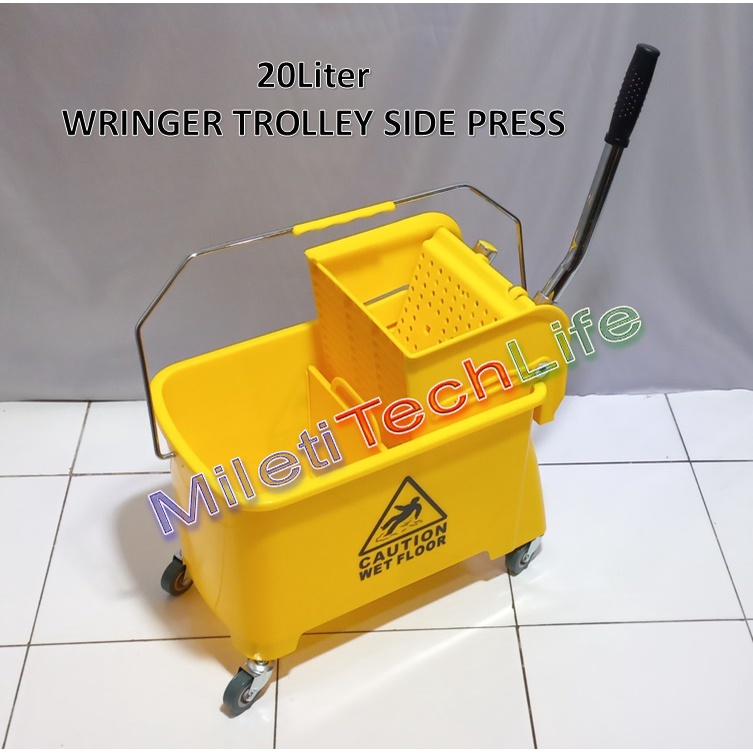 Jual Single Bucket 20Liter Pess Mop Yellow Ember Alat Pemeras 20L ...