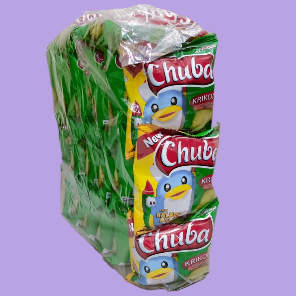 Jual Chuba Krikong Balado Ijo 12gr (20 pcs/pack) | Shopee Indonesia