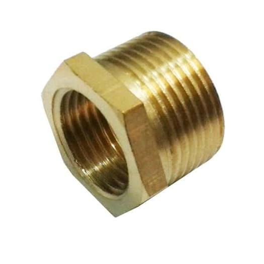 Jual Vlok Ring 3/4" x 1/2" Plug Ring Reducer Verlop Brass Nepel Nepple Pengubah Ukuran kran 1/2 ...