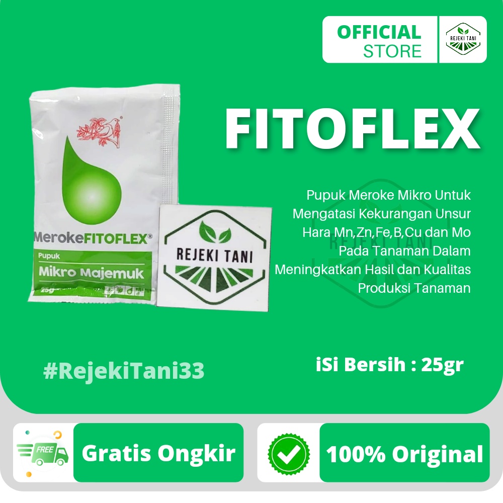 Jual Pupuk Meroke Mikro Fitoflex Original 25 gr untuk mengatasi ...