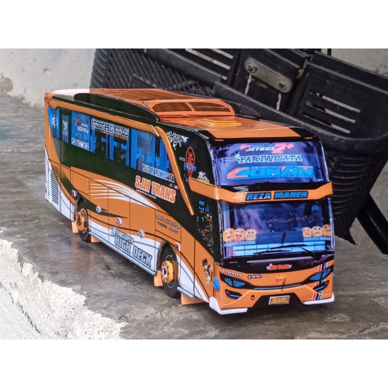 Jual PAPERCRAFT BUS SJM TRANS "DETECTIVE CONAN" | Shopee Indonesia