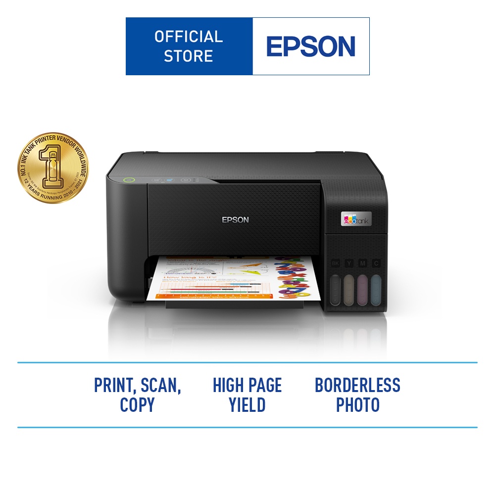Jual Printer Epson L3210 Multifunction Print Scan Copy Printer Pengganti Epson L3110 Printer Scanner Printer All In One Printer Murah Printer Print F4 Shopee Indonesia