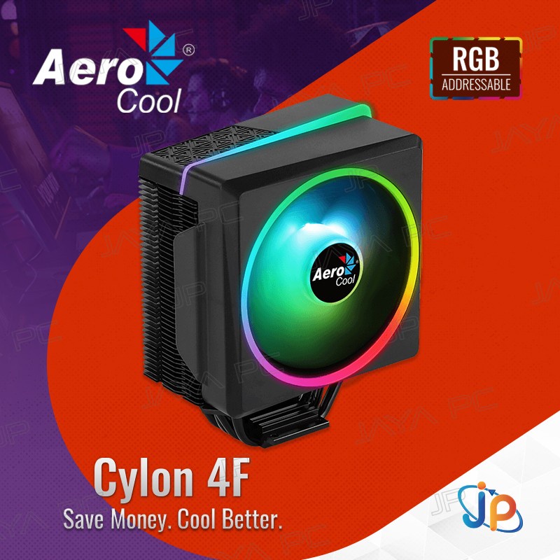 Jual Aerocool CPU Cooler Fan Cylon 4F ARGB - Socket Intel/ AMD | Shopee ...