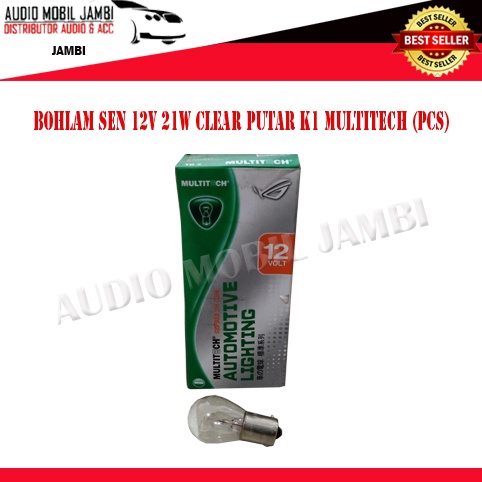Jual BOHLAM SEN T20 KAKI 1 PUTAR 12V 21W CLEAR MULTI TECH MULTITECH (PCS) | Shopee Indonesia