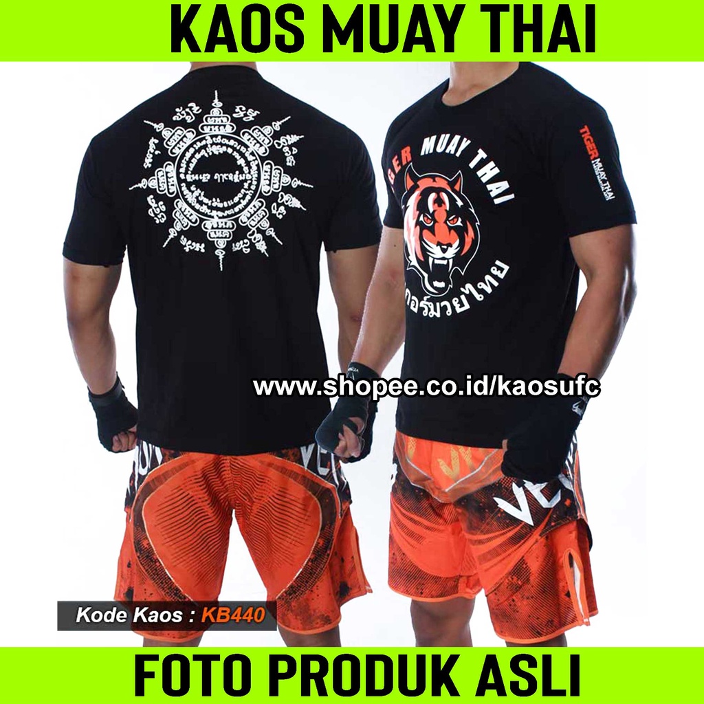 Jual KAOS TIGER MUAY THAI THAILAND, BAJU MUAYTHAI, TSHIRT MUAY THAI ...