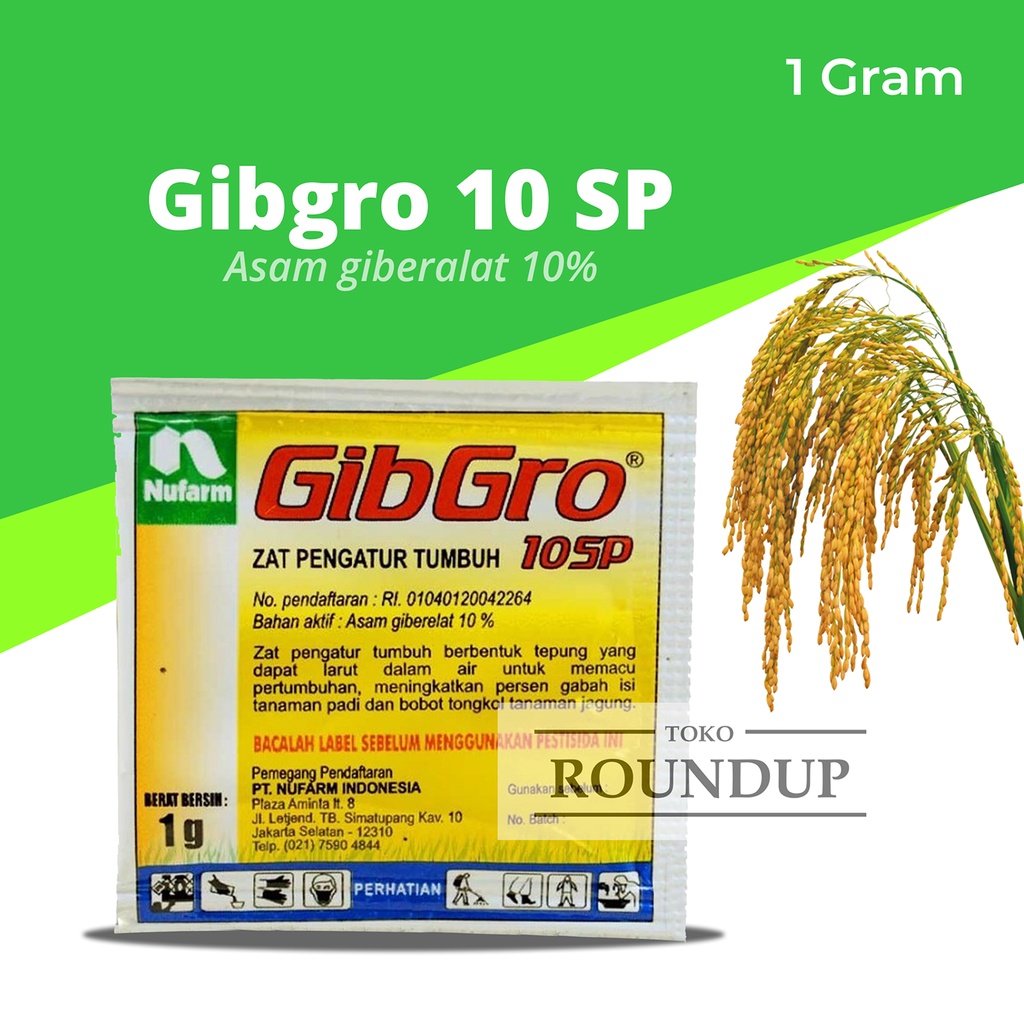 Jual Gibgro 10 SP 1 Gram | Vitamin Tanaman | Shopee Indonesia