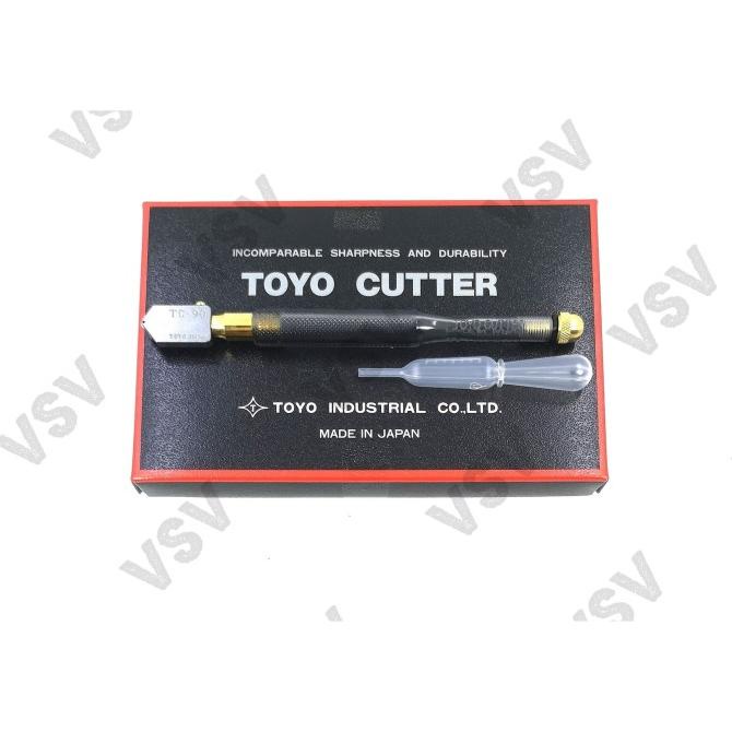 Jual Toyo Glass Cutter Tc 90 Pemotong Kaca Tc-90 Made In Japan | Shopee ...
