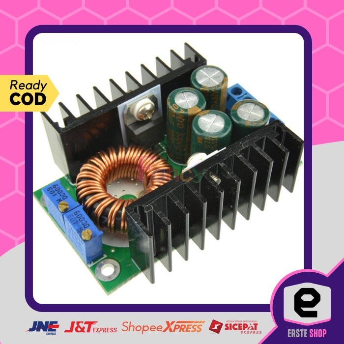 Jual Alat Penurun Tegangan Step Down Buck Converter Power Dc 9a 300w