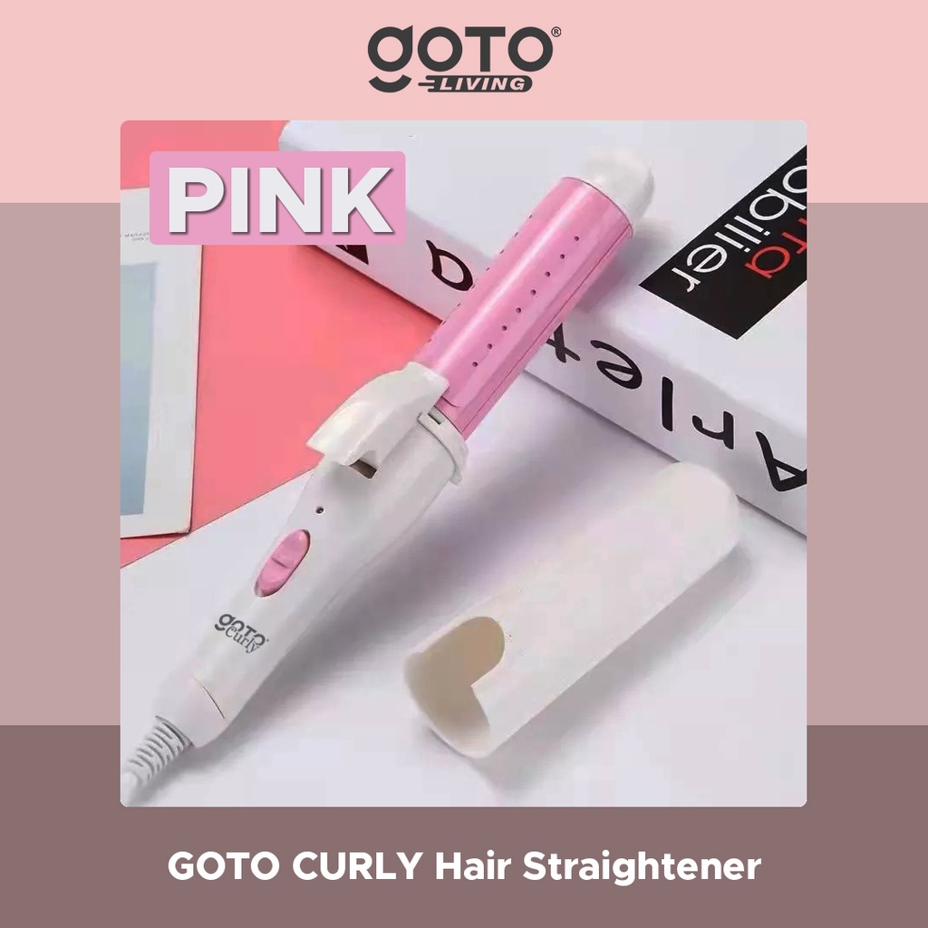 Jual Goto Curly Catokan Rambut Catok Lurus Keriting 2in1 Hair ...