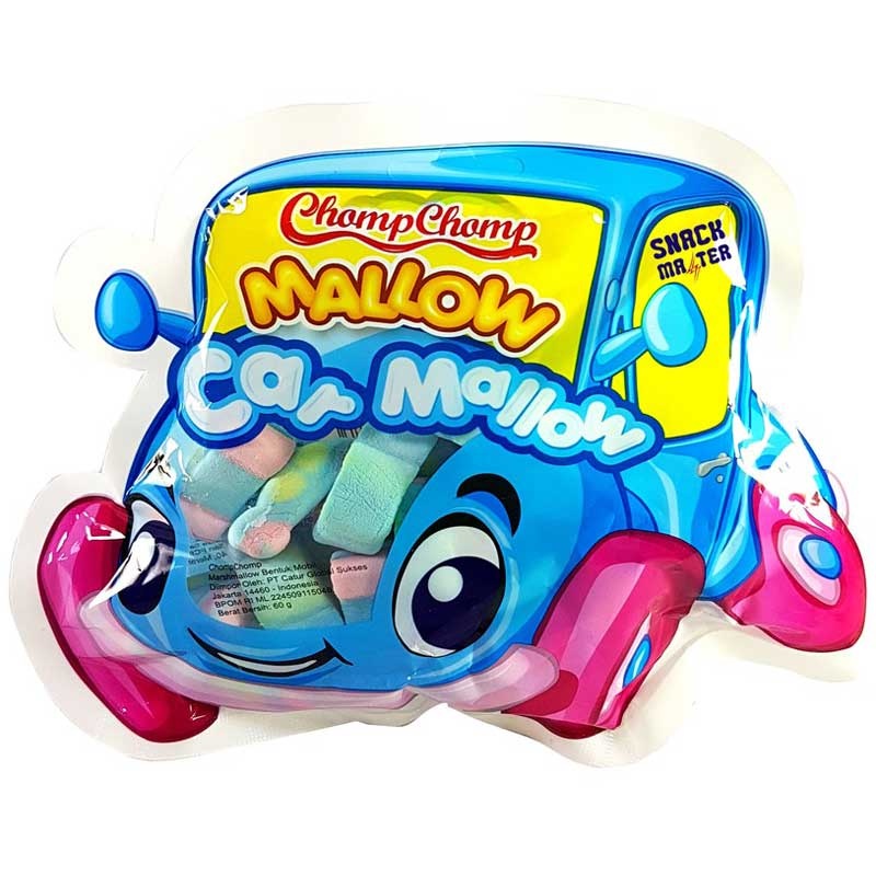 Jual Chomp-Chomp Mallow Car Marshmallow 60 g | Shopee Indonesia