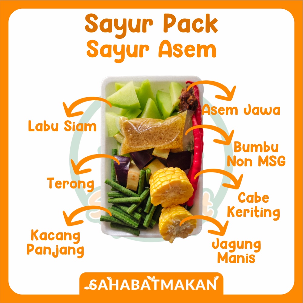 Jual Paket Sayur Asem - Sayur Pack / Sayur Prep / Sayur Instant — Sahabat Makan Sayur Jogja ...