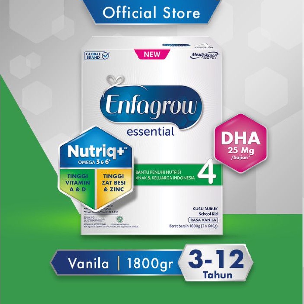 Jual Enfagrow essential 3 dan 4 1800 Gram | Shopee Indonesia