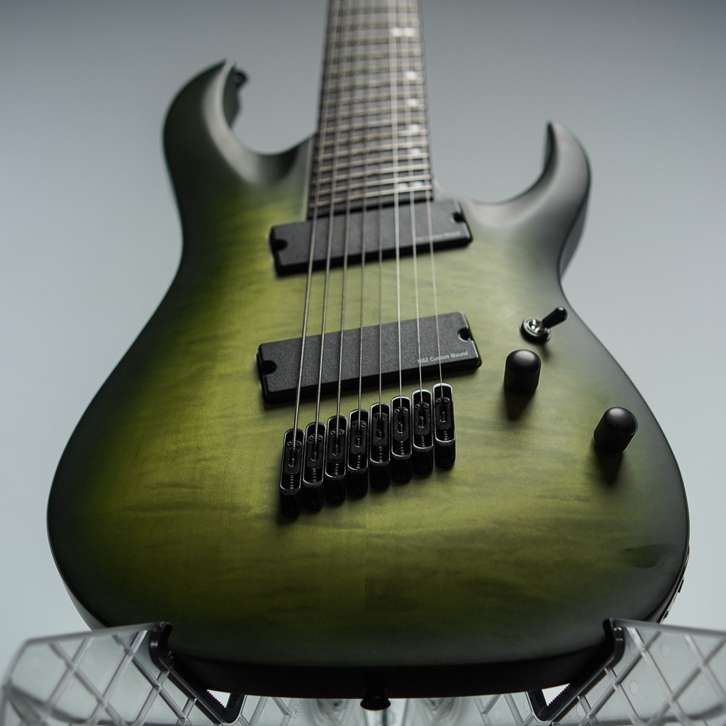 Jual Harley Benton 8 Strings Multiscale - Quilted Emerald Burst ...