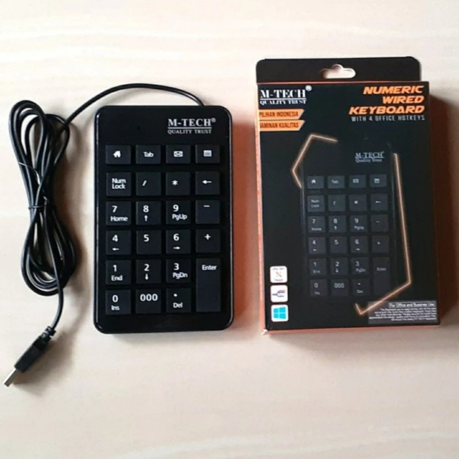 Jual NUMERIC KEYPAD MTECH / KEYBOARD NUMERIC M-TECH | Shopee Indonesia