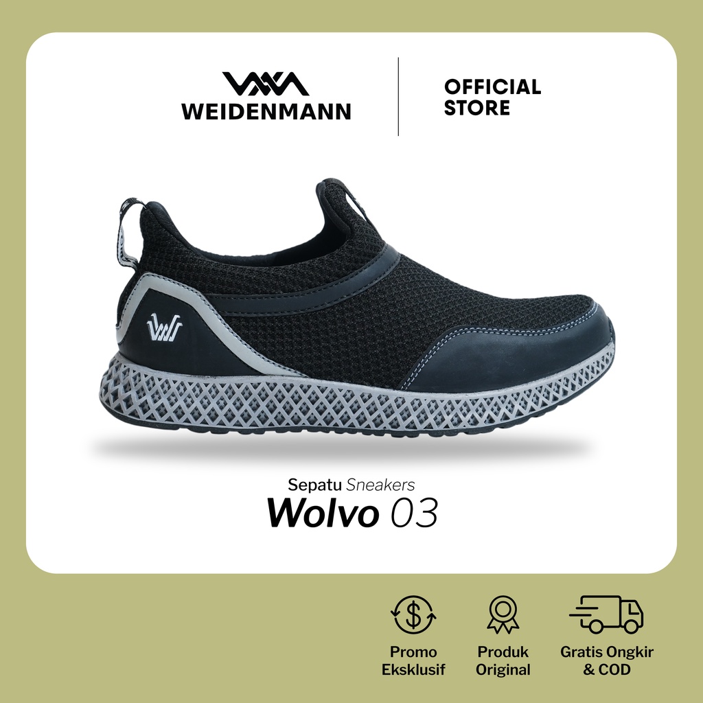 Jual Weidenmann Wolvo 03 Sepatu Sneakers Upper Flyknit | Shopee Indonesia